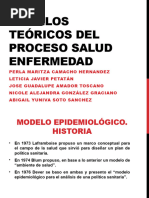 Tema # 11 Modelos Explicativos Del Proceso Salud-Enfermedad | PDF | Cuidado de la salud