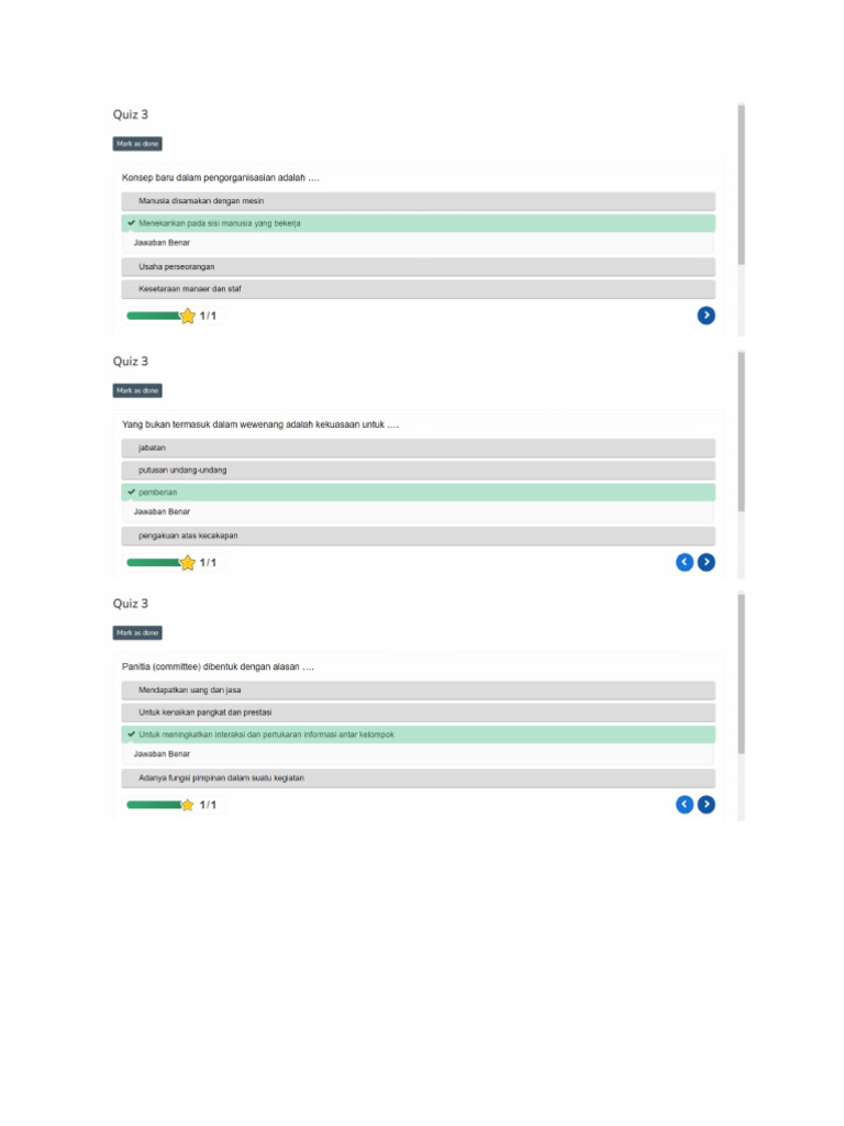 Kuis 3-Asas-Asas Manajemen | PDF