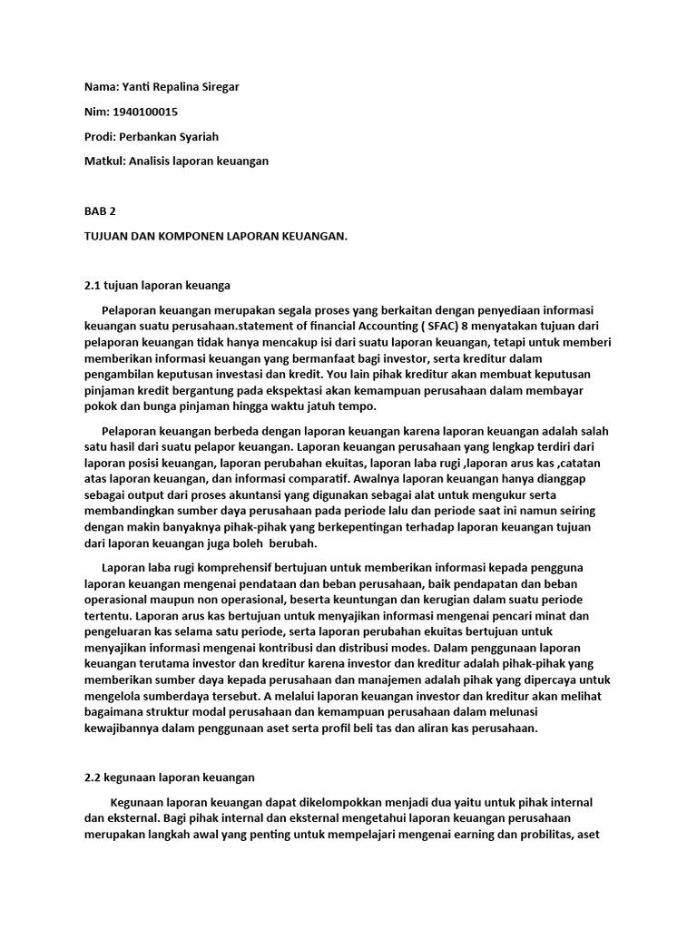 Resume Bab 2 ALK | PDF