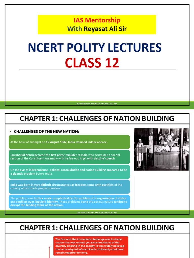 Ncert Polity Class 12 | PDF | Tibet | Partition Of India