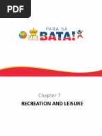 Recreation and Leisure Assessment ADAPTED | PDF | Occupational Therapy ...