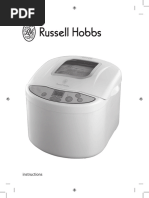 Russell hobbs bread maker recipes store