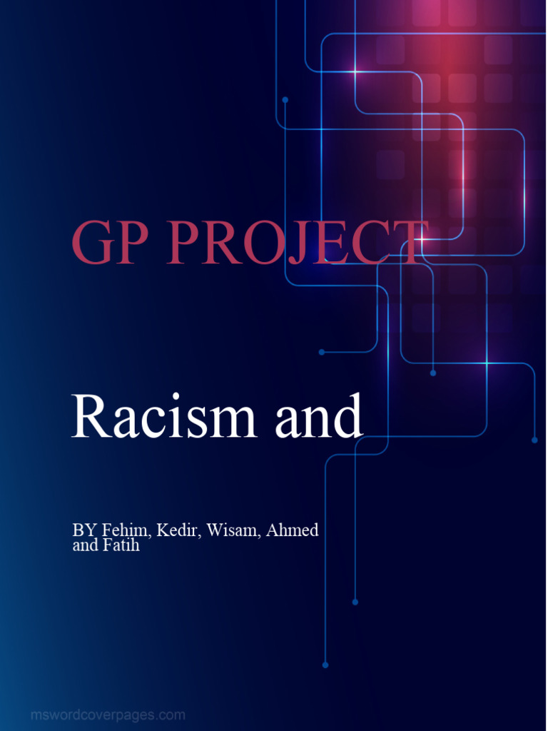 What is Racism | PDF | Bullying | Discrimination & Race Relations