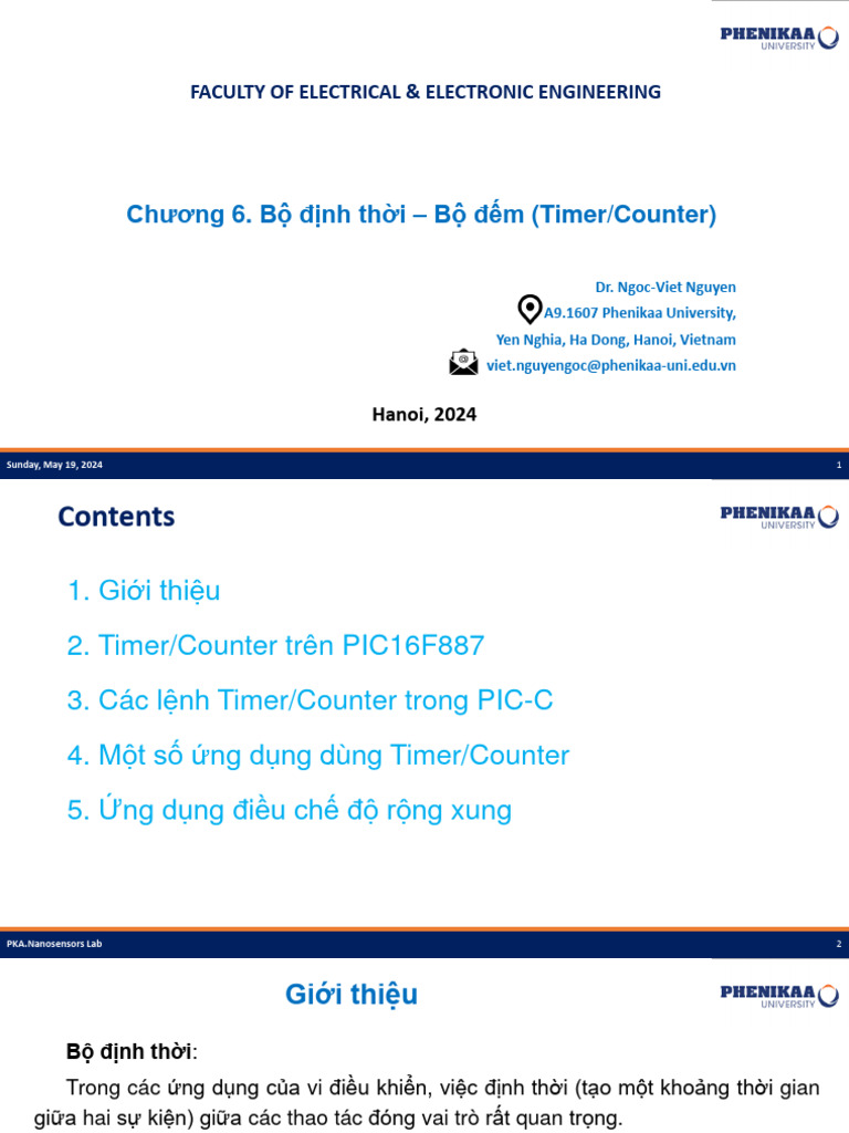 Chap 6. Timer_Counter | PDF