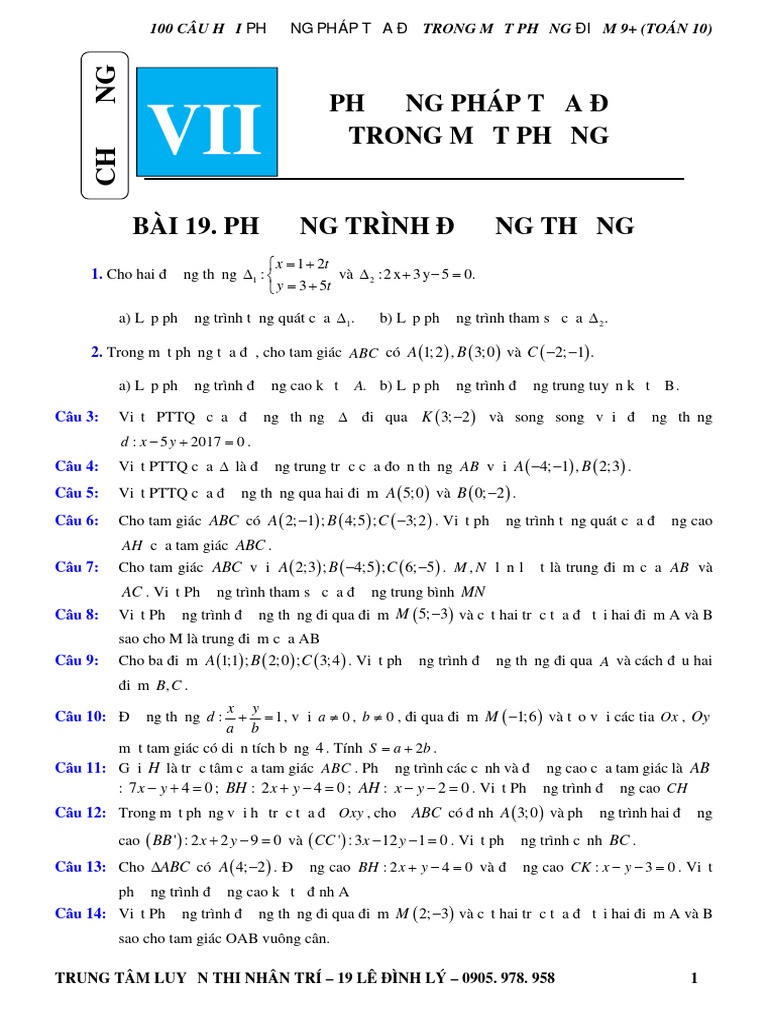 100 Câu Hỏi Tổng Ôn Phần Hình | PDF