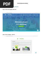 TCS Next Step Portal Registration Manual Final-24 | PDF | Login | Access Control