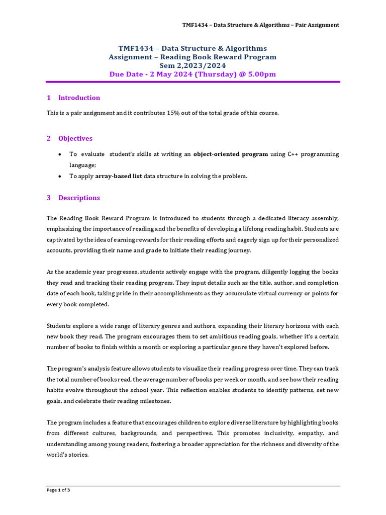 Assignpair | PDF | Class (Computer Programming) | Method (Computer Programming)