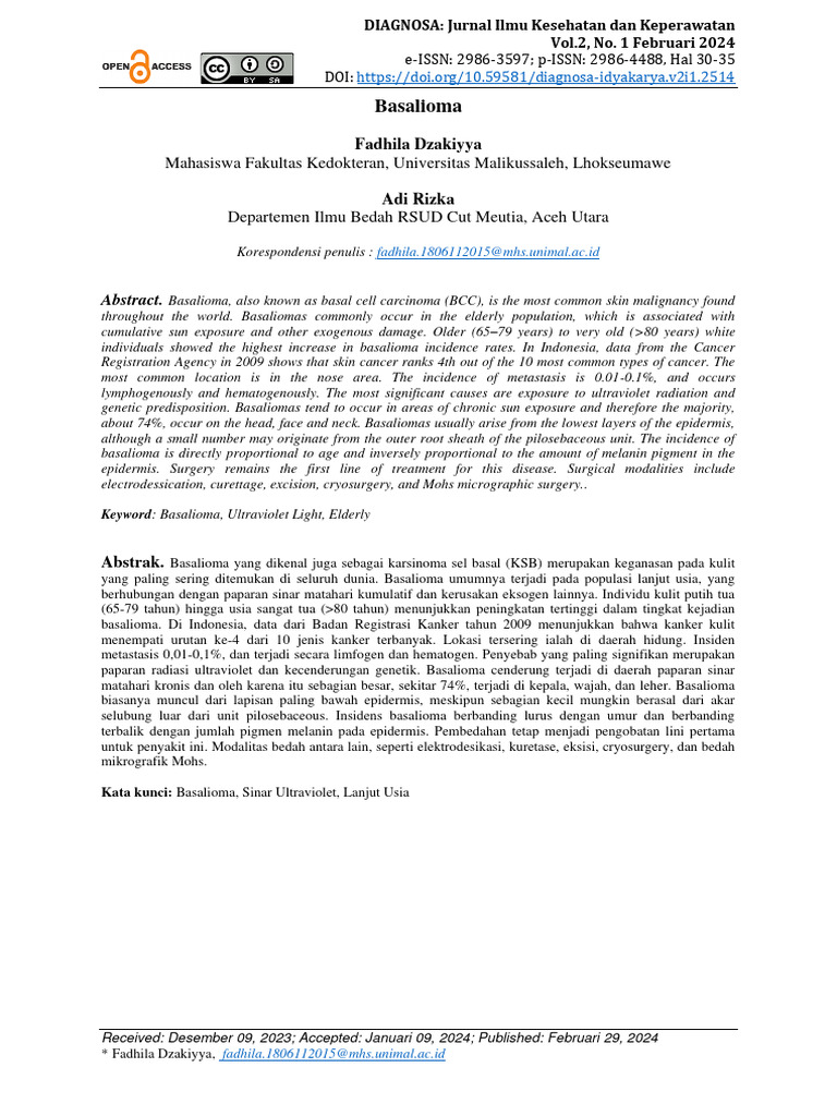 Basalioma: Mahasiswa Fakultas Kedokteran, Universitas Malikussaleh ...