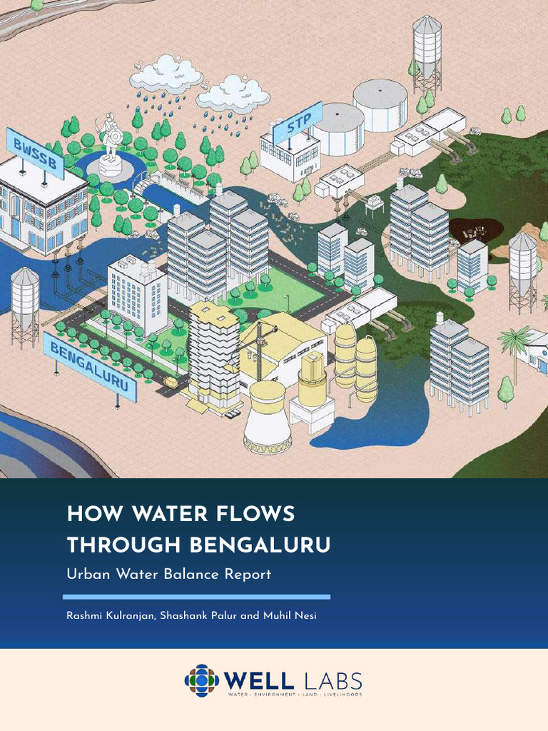 Pew 2024 WELL Labs Bengaluru Urban Water Balance Report Compressed ...