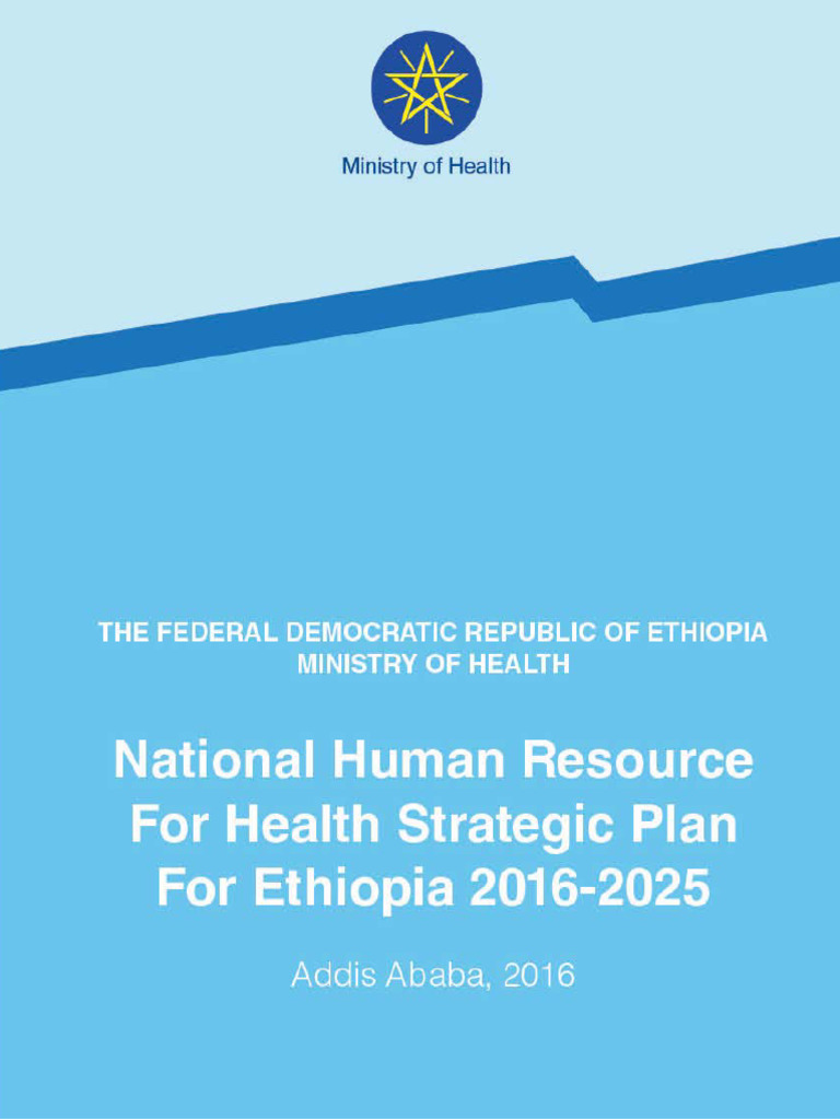 National Human Resources For Health Strategic Plan 2016-2025. Sep 2016 ...