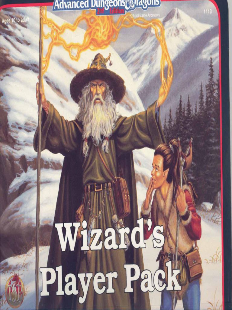 Player's Pack - Wizards | PDF | Tsr, Inc. | Magician (Fantasy)