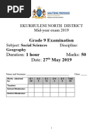 Ems Grade 9 Term 1 Controlled Test Question Paper JTG 2024 - 094420 ...