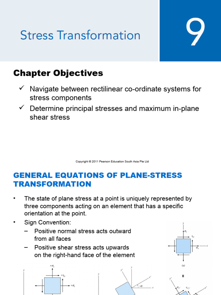 Stress Transformation | PDF | Mathematical Concepts | Classical Mechanics