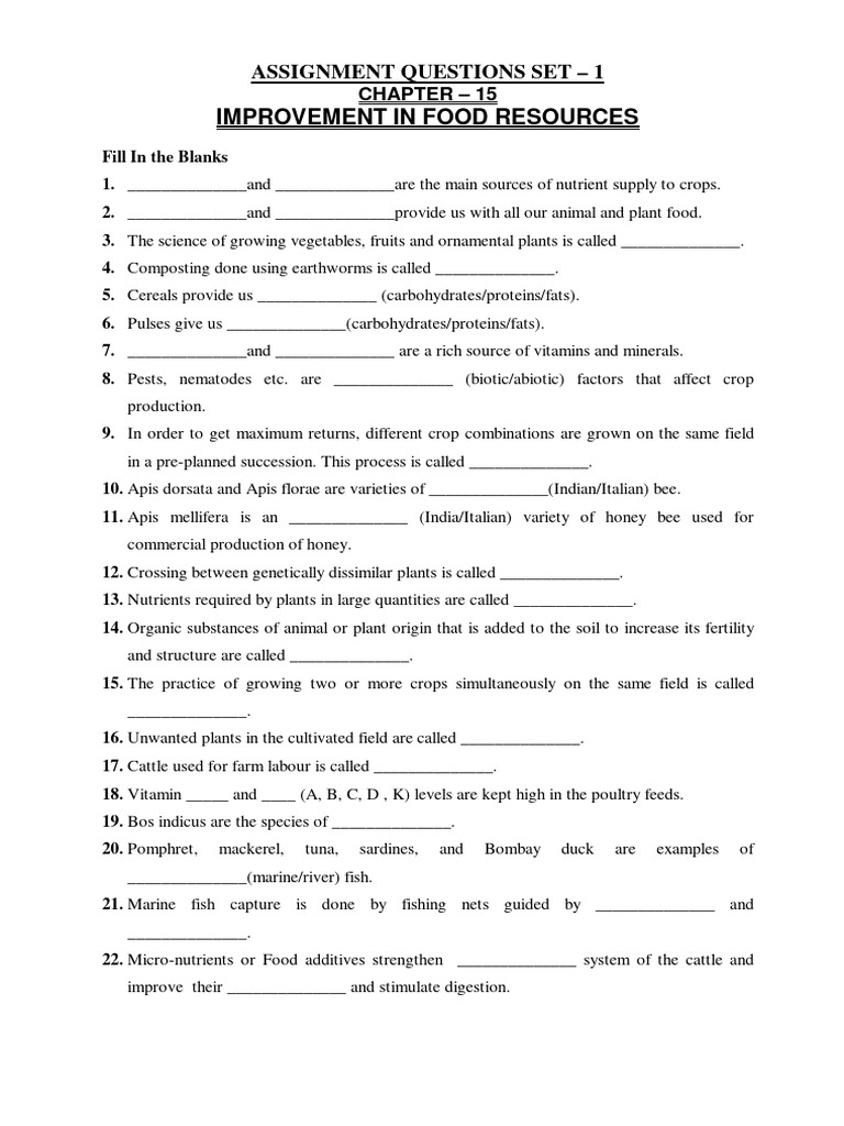 Agriculture Study Guide | PDF | Agriculture | Manure
