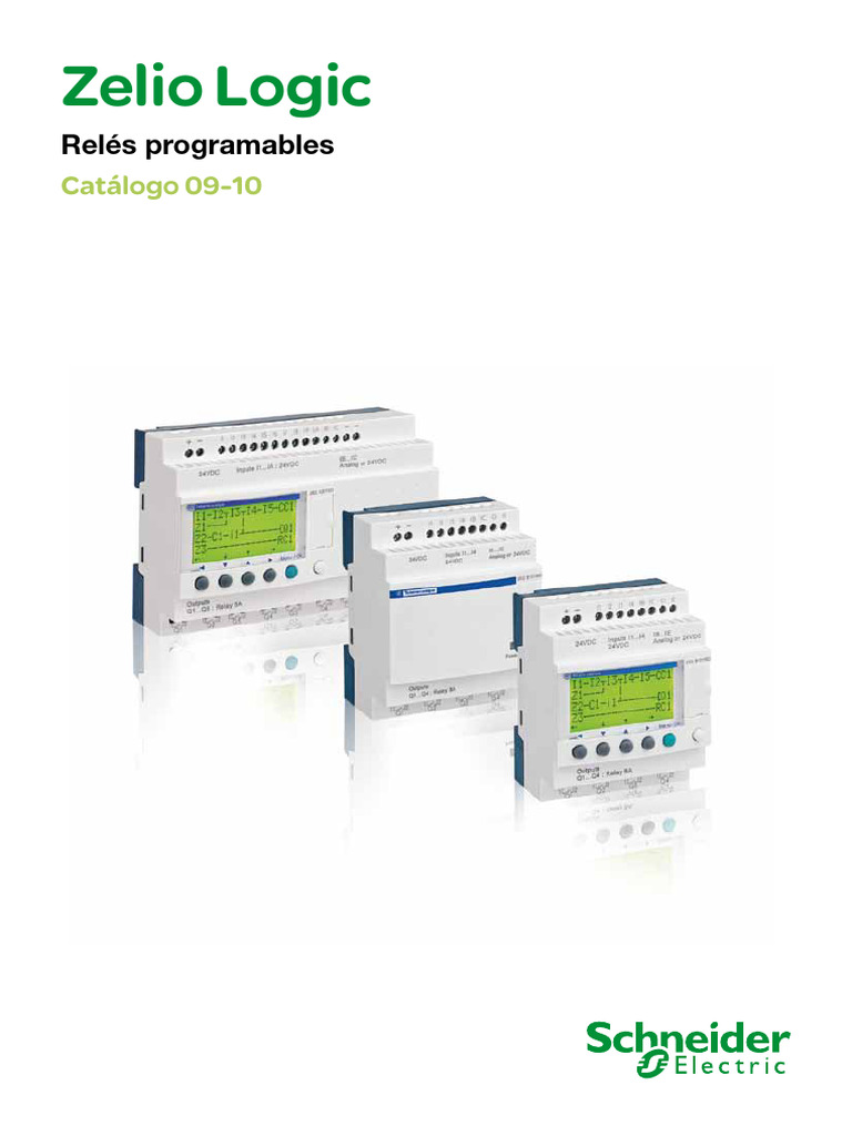 Zelio Logic Reles Programables Catalogo 09 10 | PDF | Relé | Módem