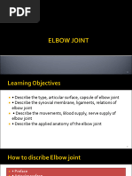 Goniometry of Elbow | PDF