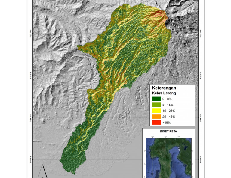 Kelas Lereng Das Kelara | PDF