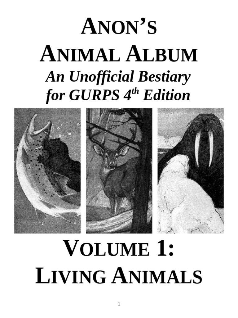 Anon's Animal Album | PDF | Lizard | Frog