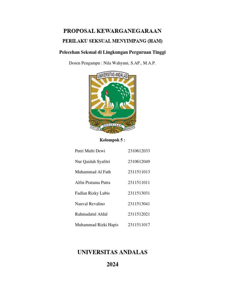 Proposal Proyek Kelompok 5 KWN 37 Tema 9 | PDF