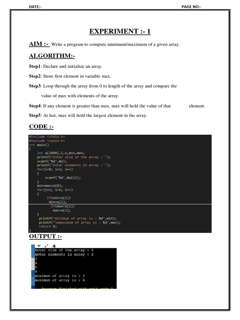 EXPERIMENT DSA ALL - Aditya Prakash Galgotias University | PDF | Algorithms | Computing