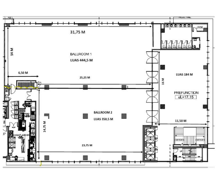 Ballroom With Size Convention Hall | PDF | Art