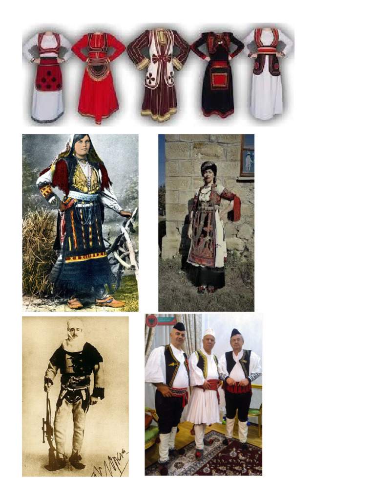 Veshje Popullore Shqiptare | PDF