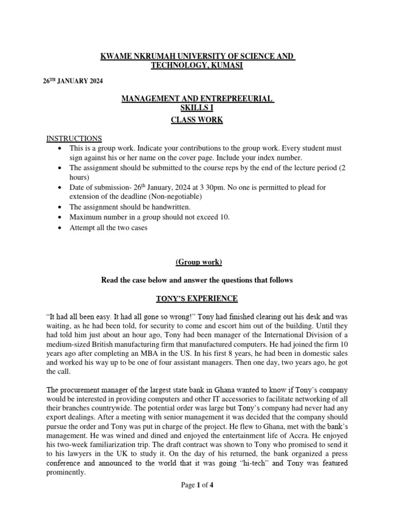 Cases (Assign 2024) Group Assgn Jan 2024 | PDF | Volkswagen | Business