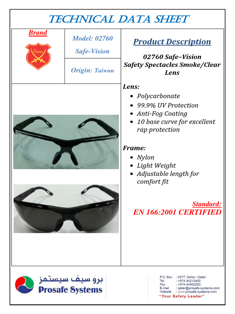 Safe Vision Dark & Clear | PDF | Home & Garden | Technology & Engineering