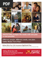 ABSLI Nishchit Aayush Plan Details | PDF | Insurance | Life Insurance