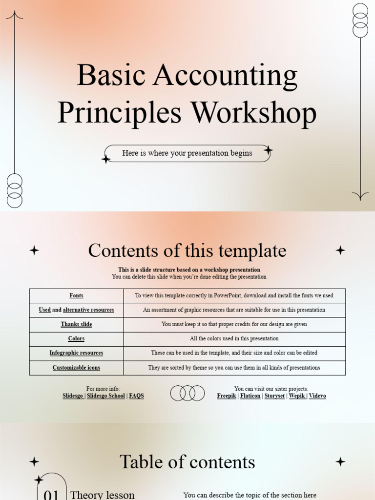 Basic Accounting Principles Workshop | PDF | Planets | Sun