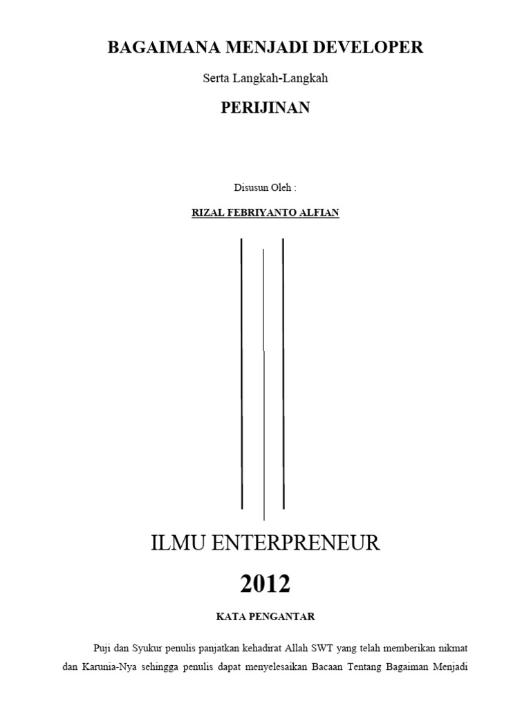 Buku Panduan Menjadi Developer Yg Benar | PDF | Pengelolaan Keuangan & Uang | Komputer