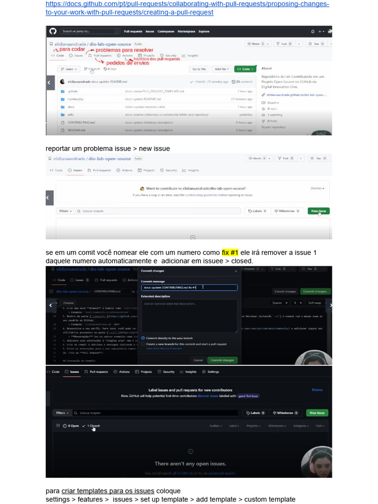 Guia de Pull Requests no GitHub | PDF | Software gratuito | Desenvolvimento de software