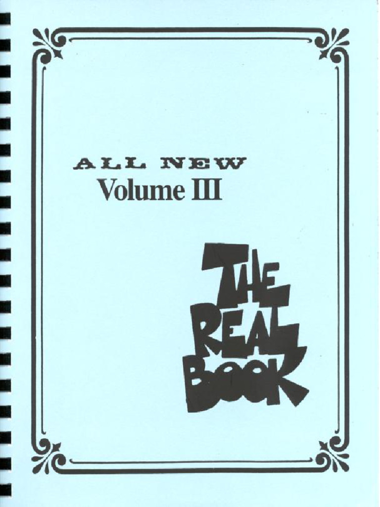 The Real Book Volume 3 | PDF