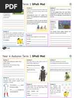 Year 4 Spag Booklet | PDF | Adverb | Verb