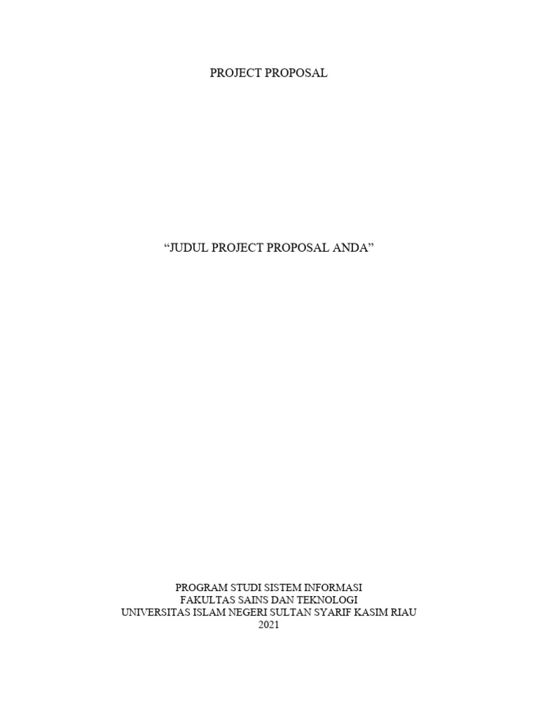Proposal Penelitian Sistem Informasi | PDF | Seni | Teknologi & Rekayasa