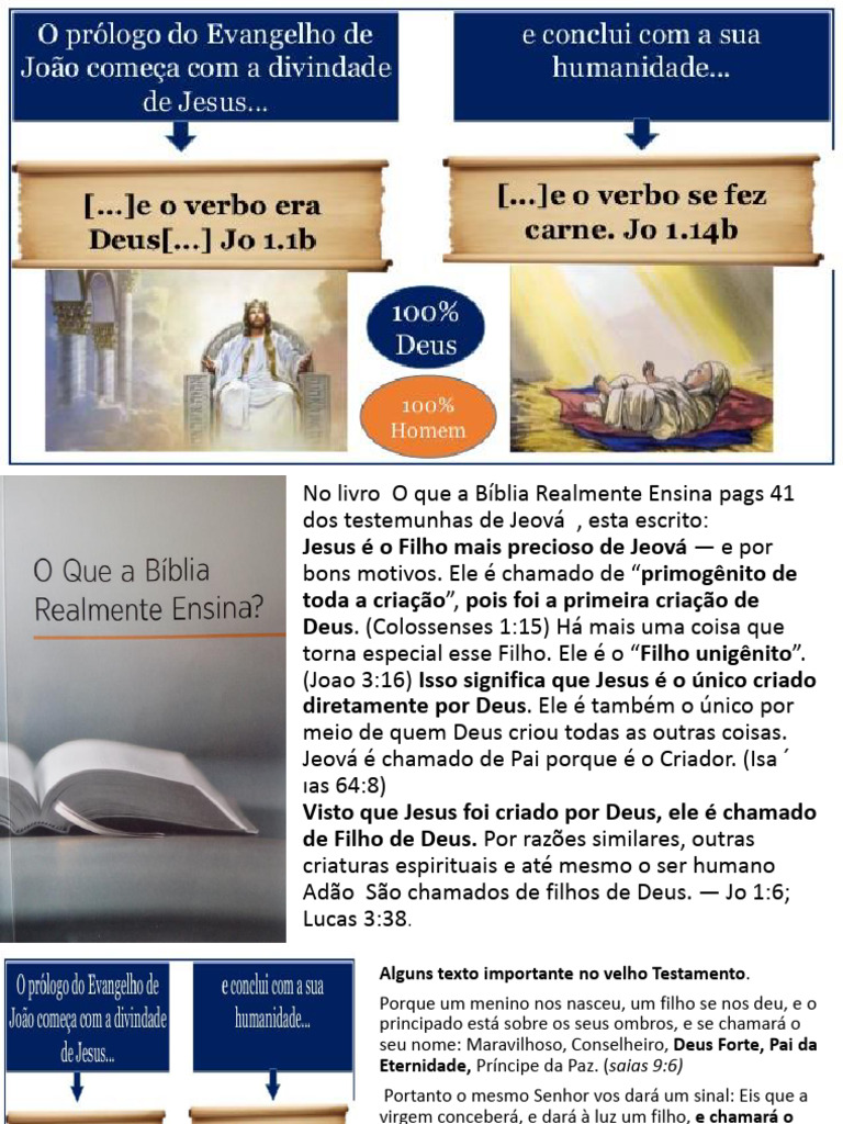 Significado de Primogênito em Jesus | PDF | Jesus | Adão e Eva