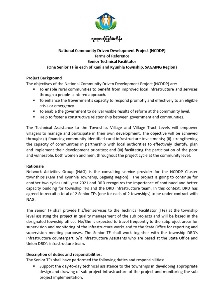 TOR - For - Senior - TF - Township - Level - NAG - 1 - .PDF Filename ...