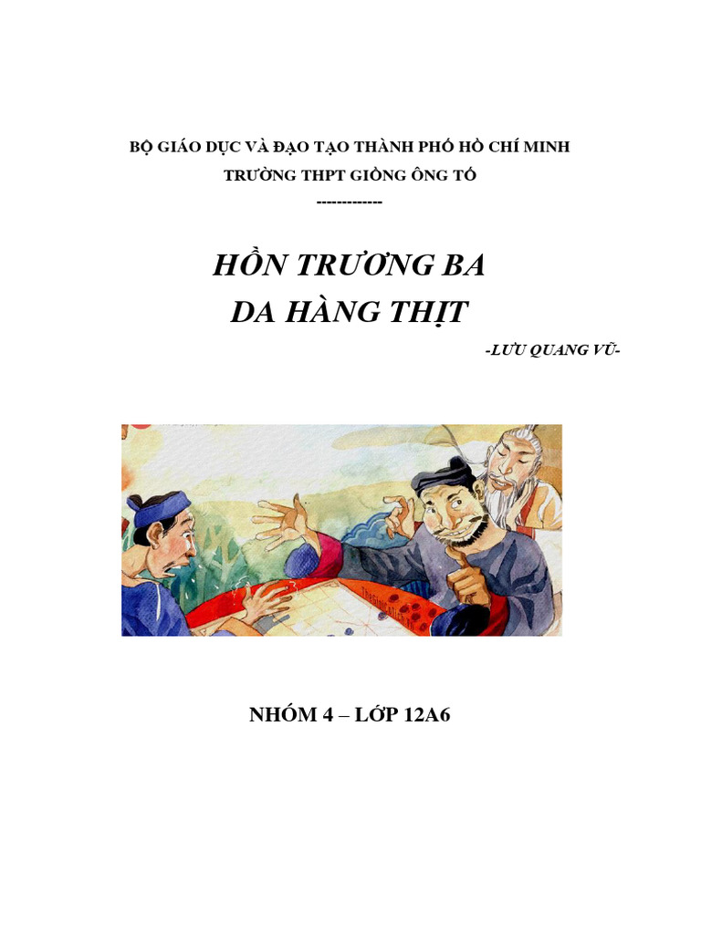 12A6 HonTruongBa | PDF