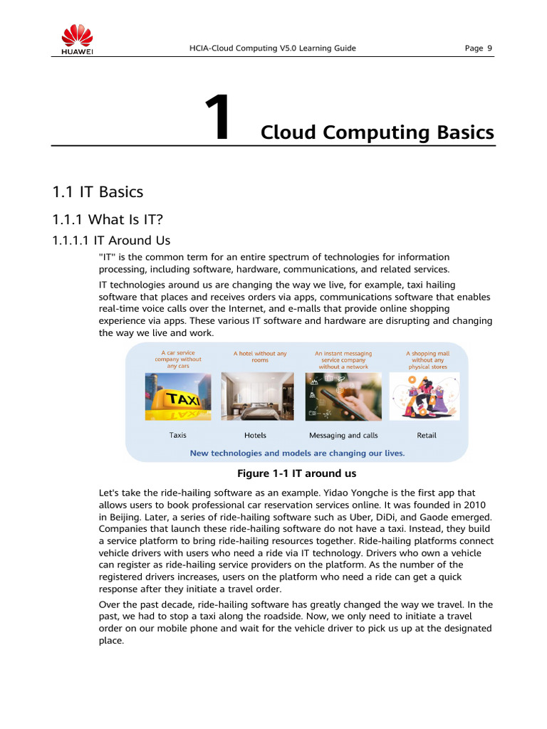 HCIA-Cloud Computing-Chapter1 | PDF | Cloud Computing | Virtualization