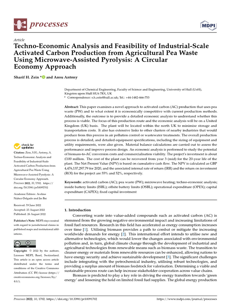 Techno Analysis Method Writing Example | Download Free PDF | Pyrolysis ...