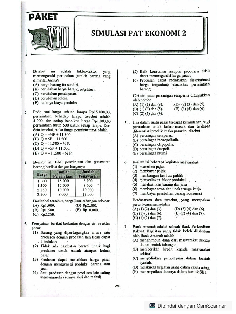 Koding X - Simulasi Pat 2 | PDF