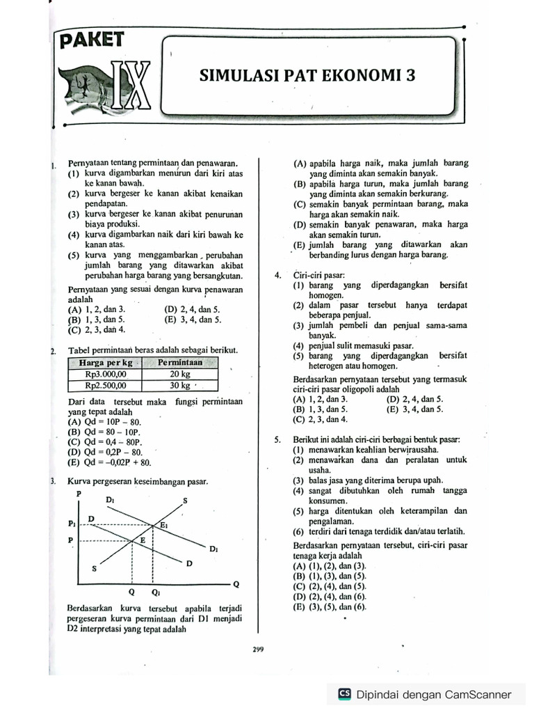 Koding X - Simulasi Pat 3 | PDF
