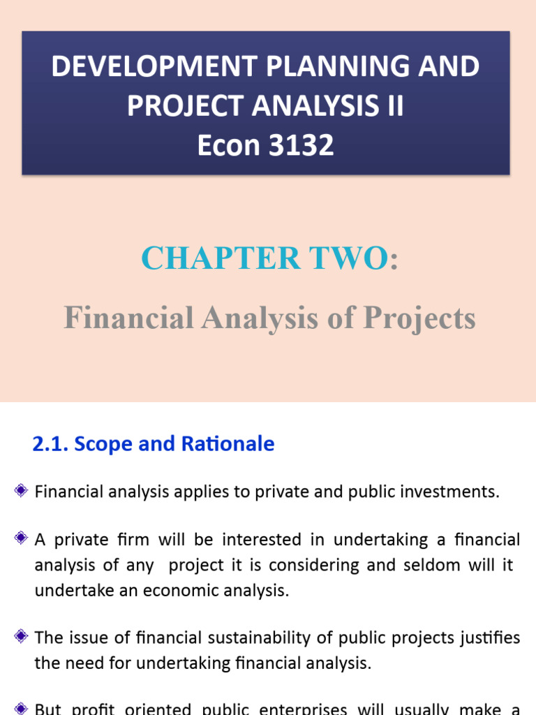 Planning II Chapter II (Modified) | PDF | Net Present Value | Internal ...