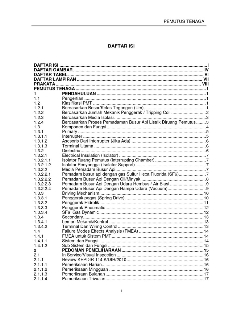8.buku Pedoman Pemutus Tenaga | PDF
