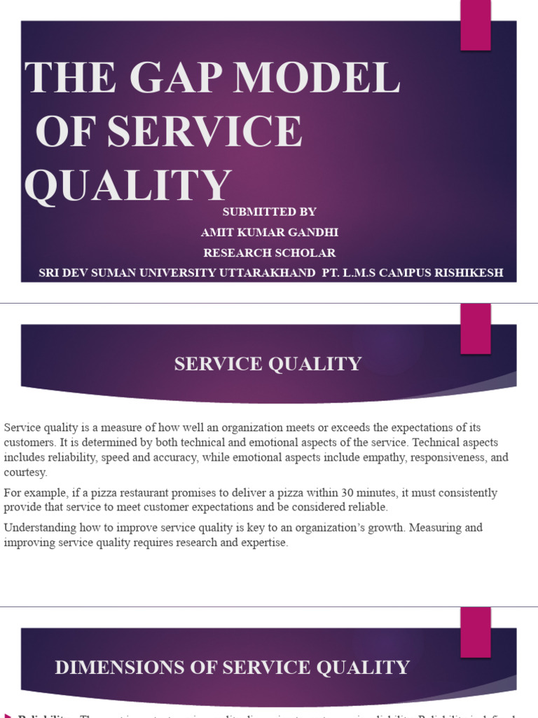 The Gap Model Presentation | PDF | Business