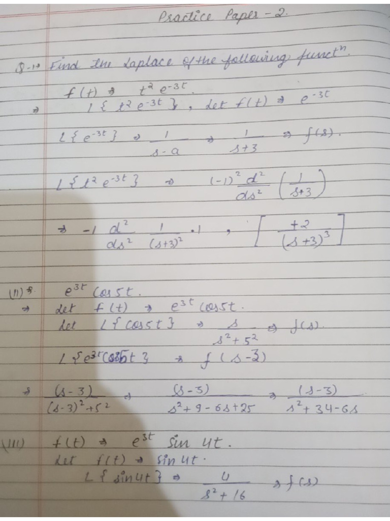 Practice Sheet 2 | PDF