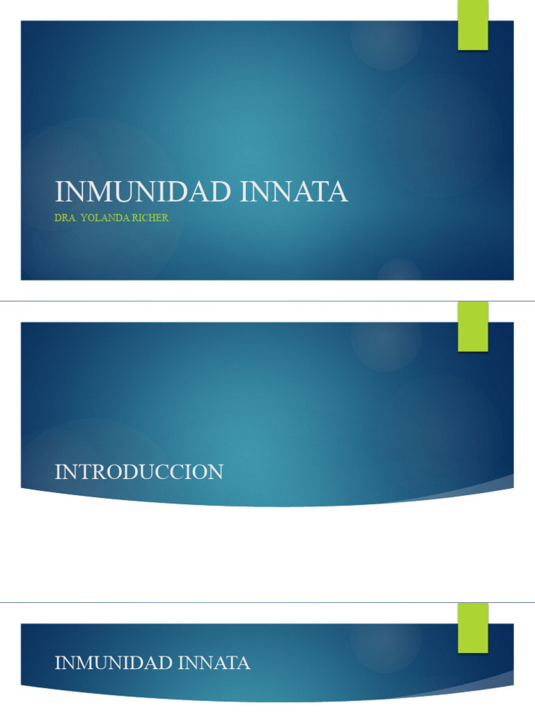 Inmunidad Innata | PDF | Sistema inmune | Sistema inmune innato