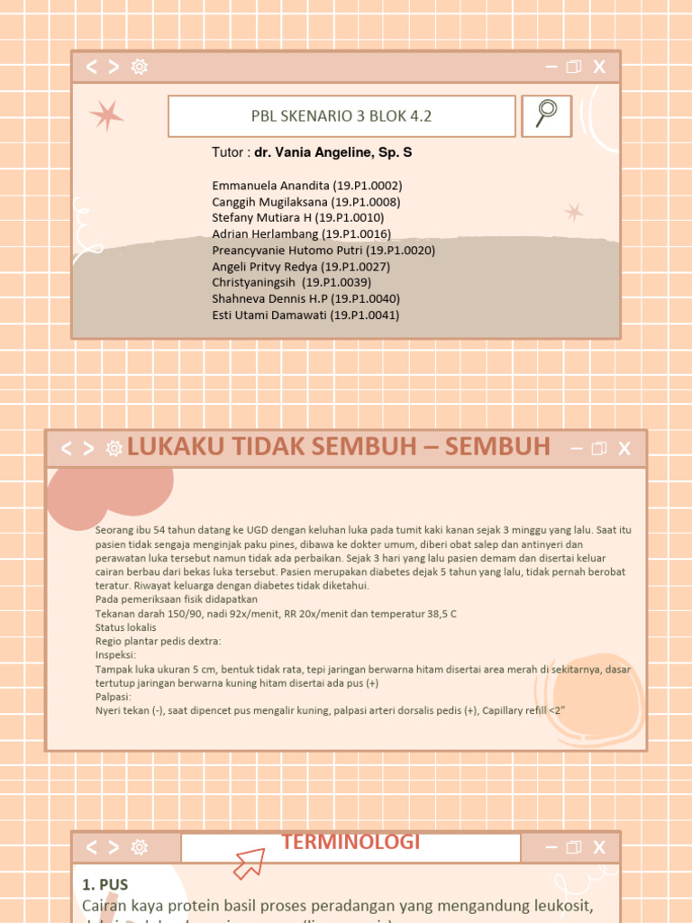 Skenario 3 Blok 4.2 ULKUS DIABETIKUM | PDF