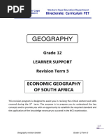 2024 Geography Grade 12 Scope | PDF