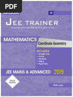 Straight Lines - JEE (Main) - 2024 | PDF
